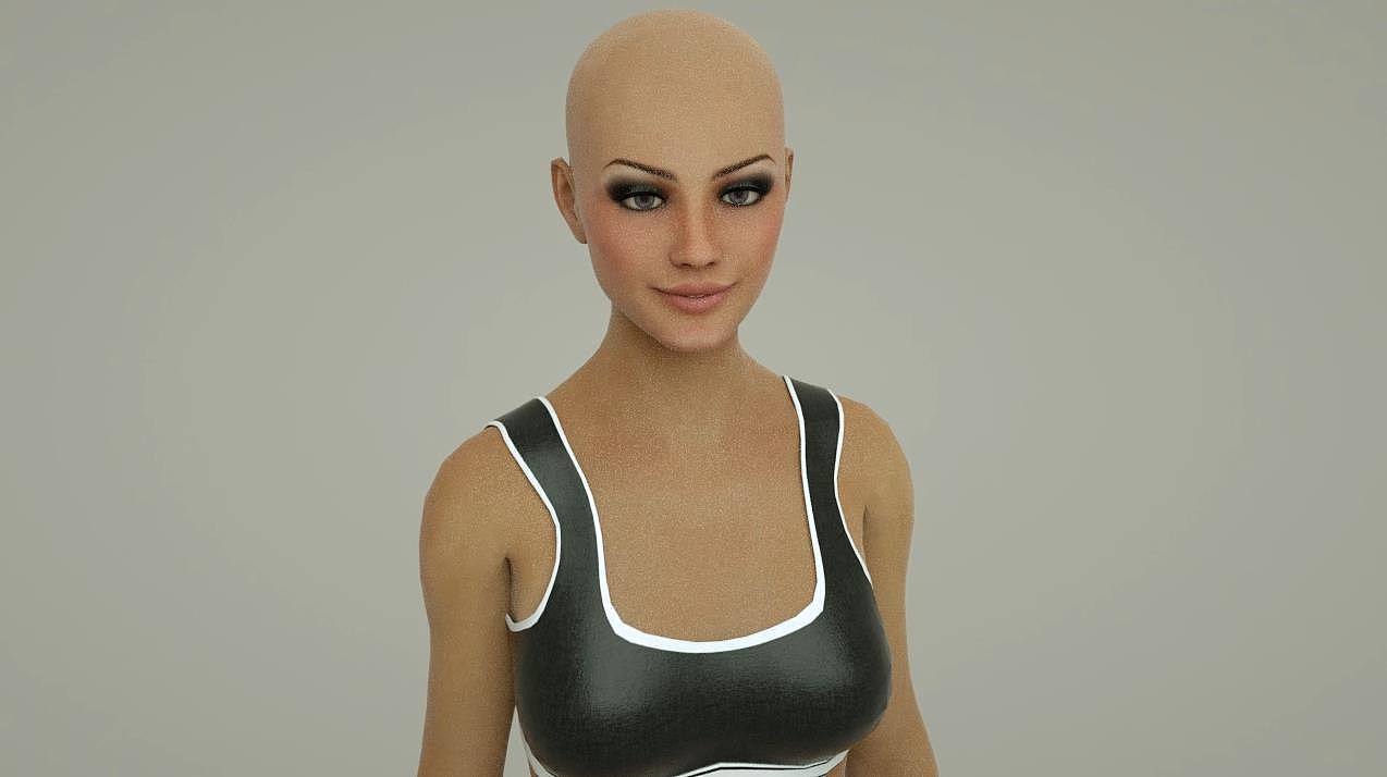 c4d sss真实皮肤材质角色动画表情练习_望月天凌-站酷ZCOOL