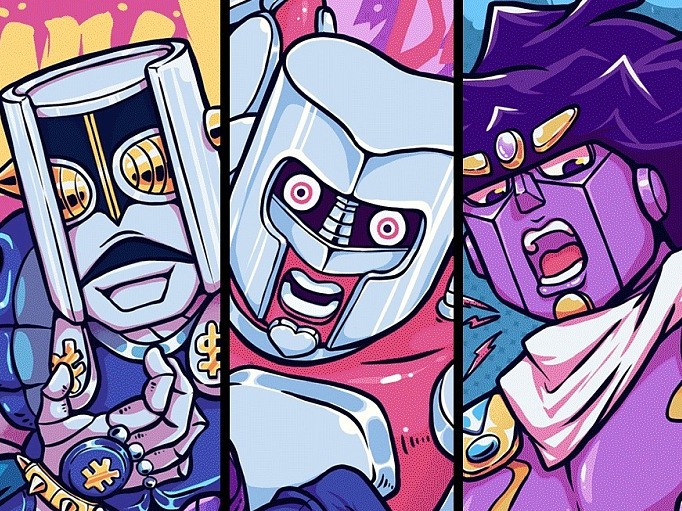 JOJO同人系-不灭钻石_金之助js-站酷ZCOOL