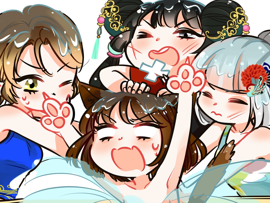 大猫本性-中国娘漫画_华风少女中国娘-站酷ZCOOL