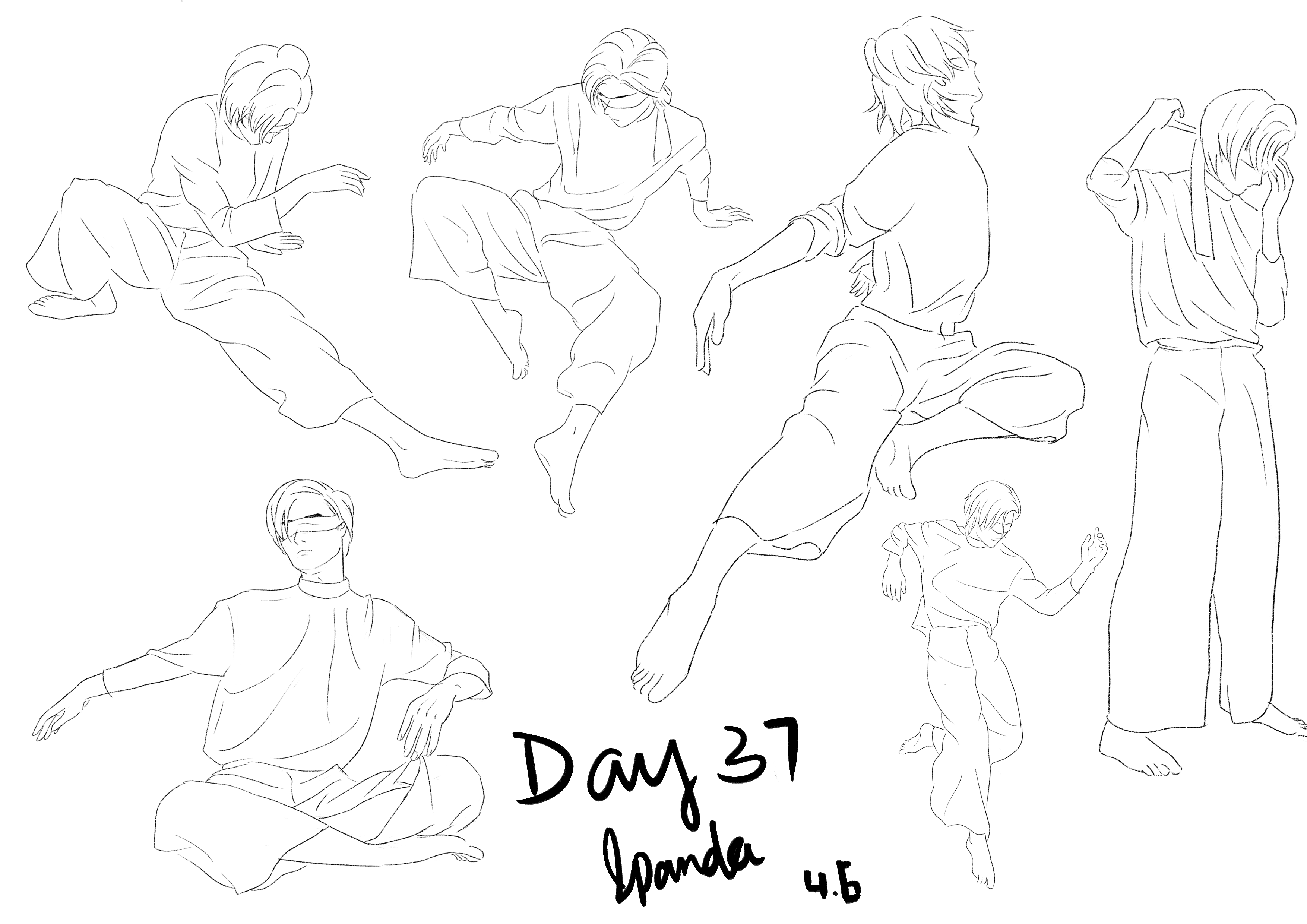 速写60天挑战赛# Day37@速写班长_阿瑟ASIR-站酷ZCOOL