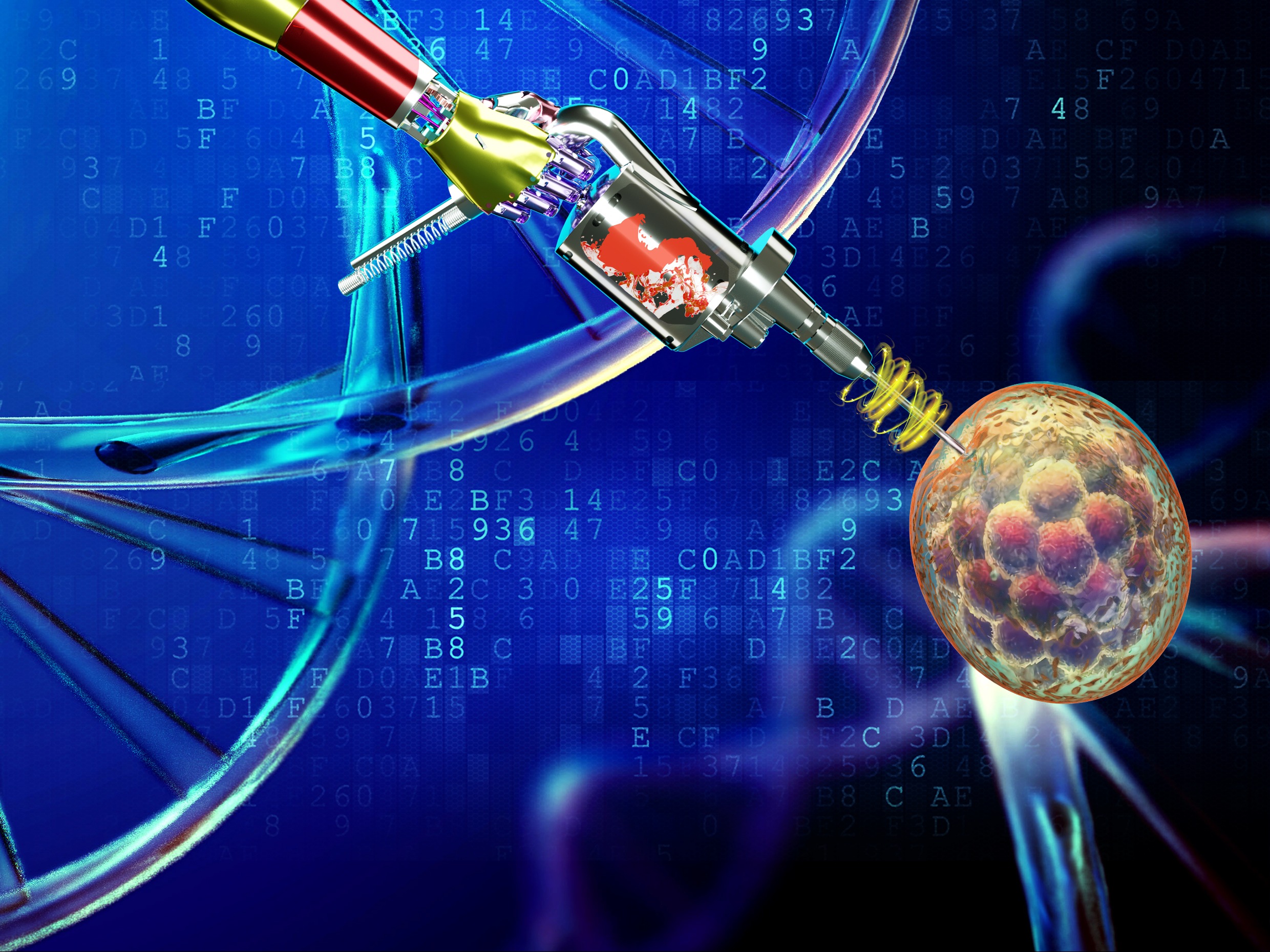 Cell injection_scihua-站酷ZCOOL