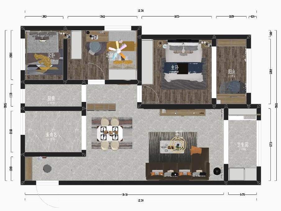 东方都市25栋1101_Z20715294-站酷ZCOOL