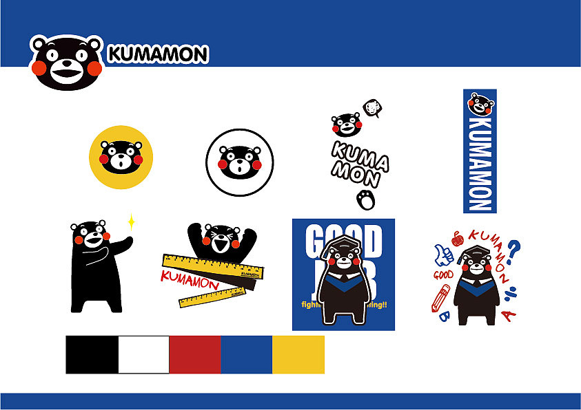 熊本熊KUMAMON-IP图案延展设计合集_米昂minameno-站酷ZCOOL
