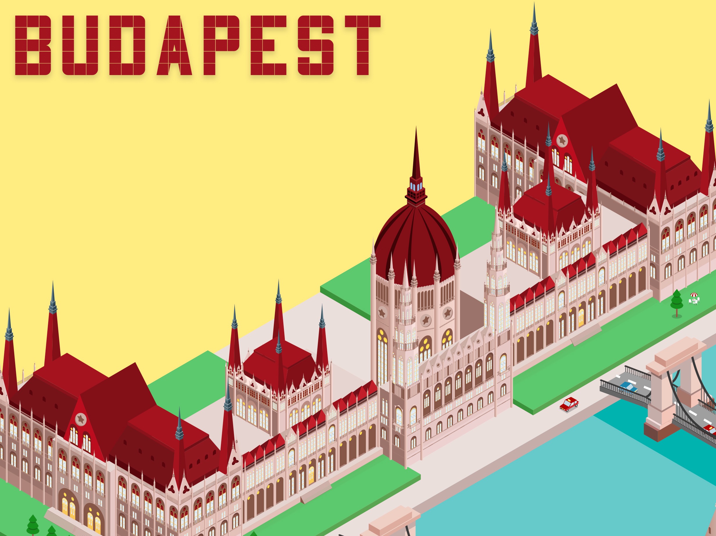 2.5D布达佩斯PUDAPEST_梦梦Lion-站酷ZCOOL