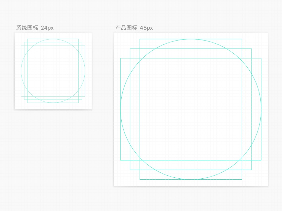 UI设计图标网格参考线_zuimizhe-站酷ZCOOL