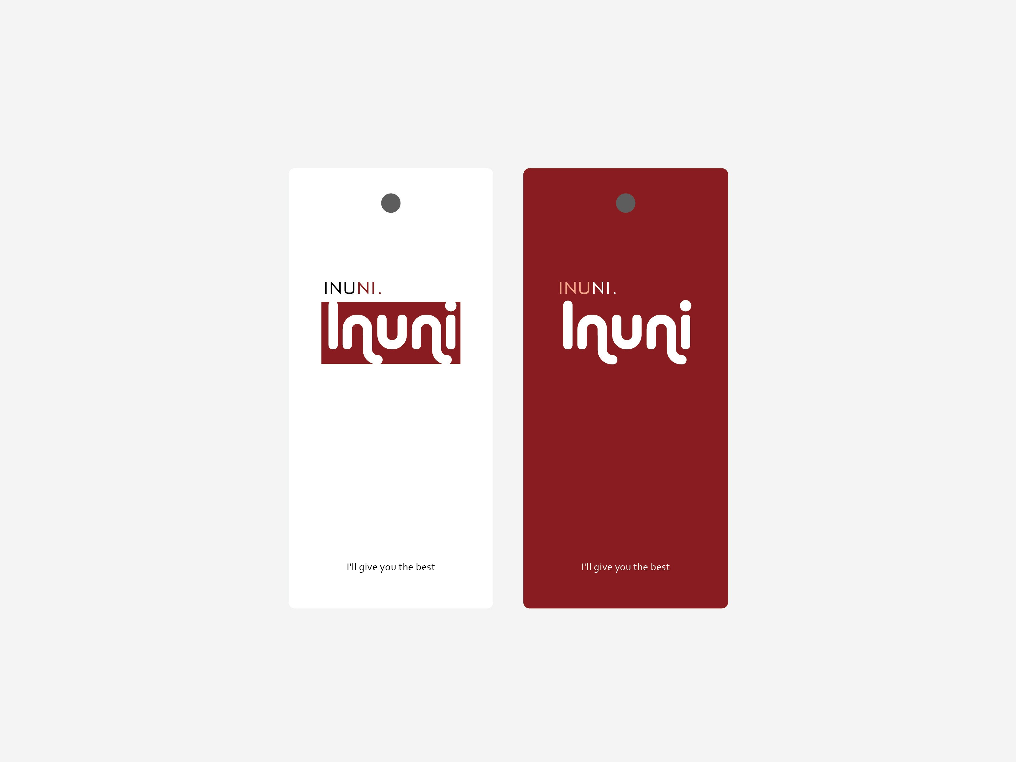 inuni品牌吊牌设计_张先森iii-站酷ZCOOL