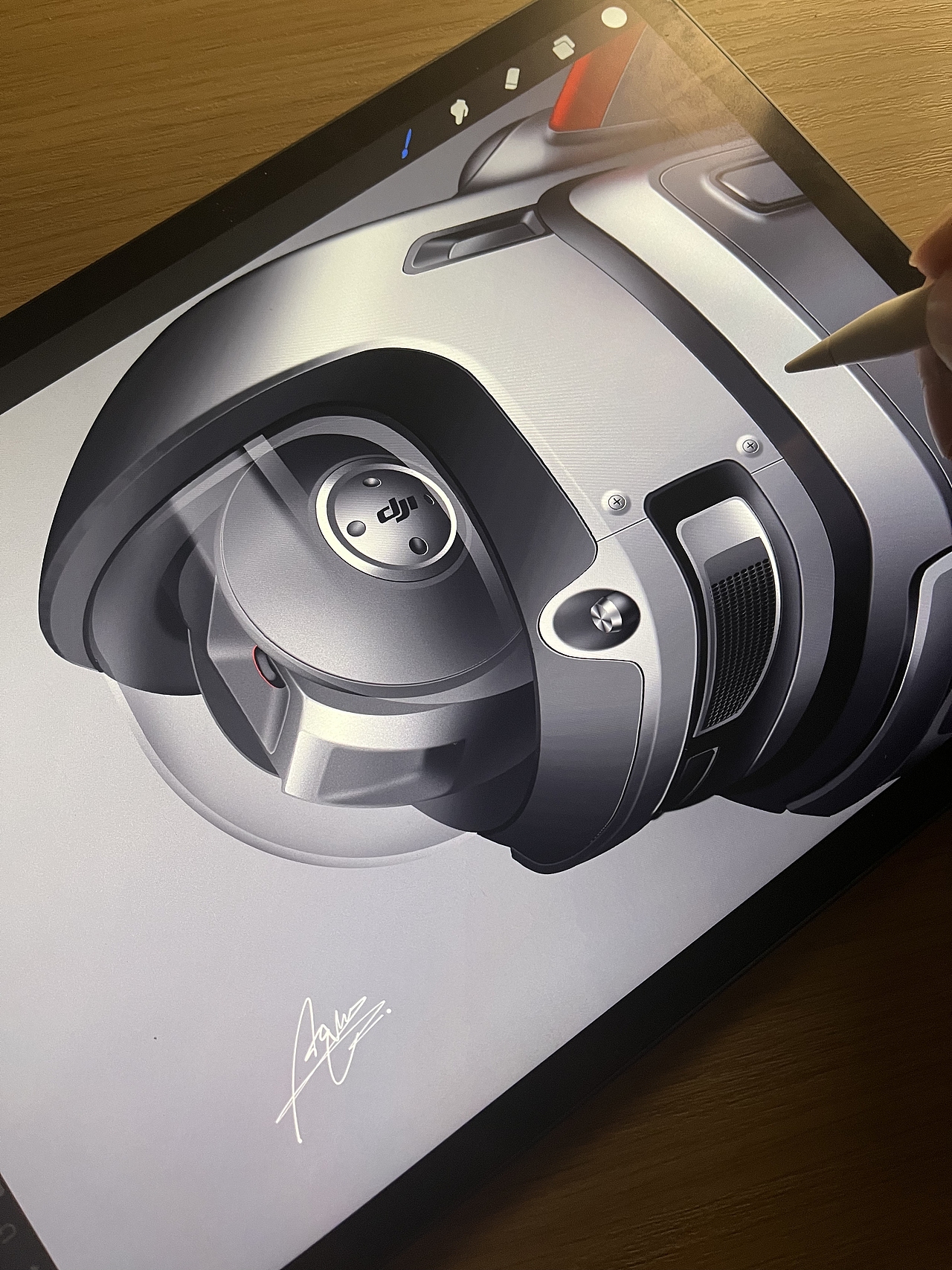 Procreate画产品效果图应该不难吧？_Aqunzz-站酷ZCOOL