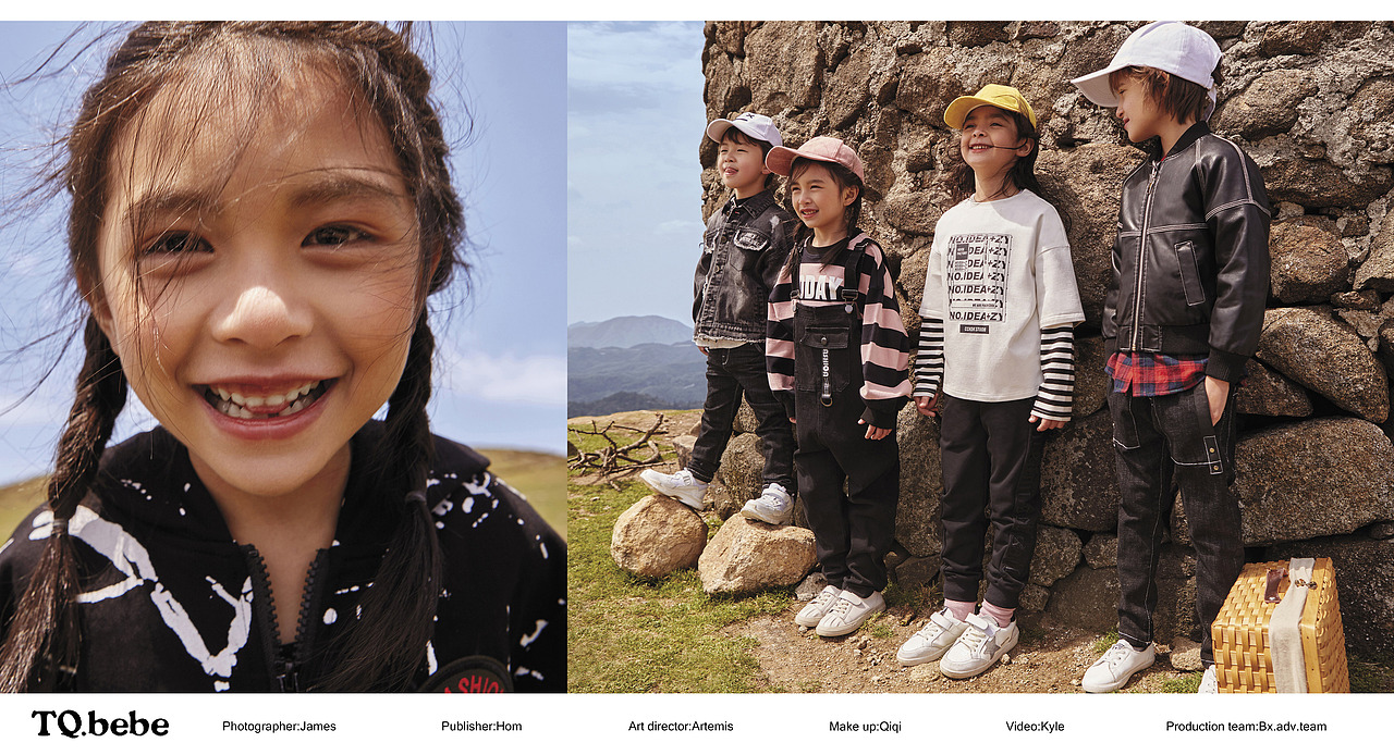 Tq.bebe 2018 F/W Campaign _TMOST德莫斯-站酷ZCOOL