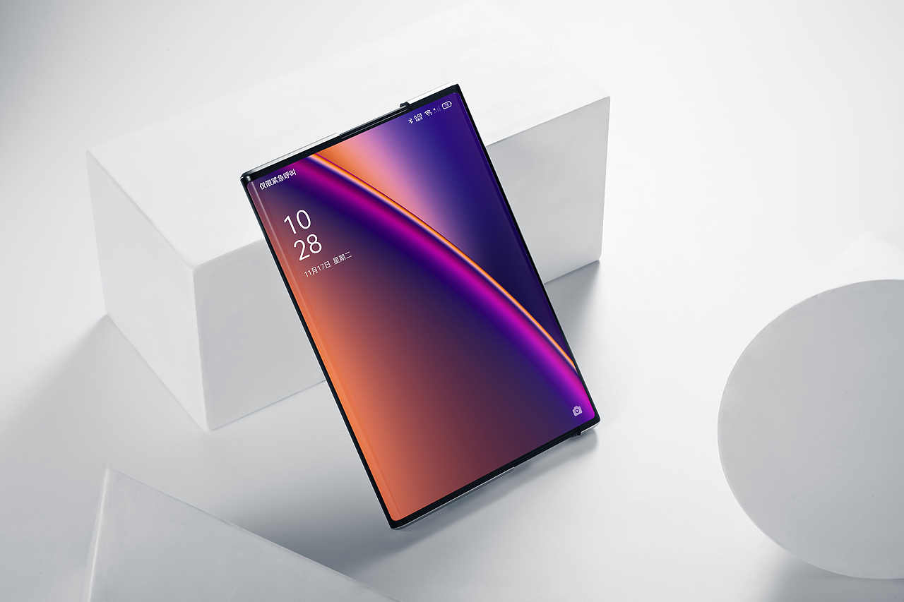 OPPO 2021卷轴屏（概念机）_幽之风-站酷ZCOOL