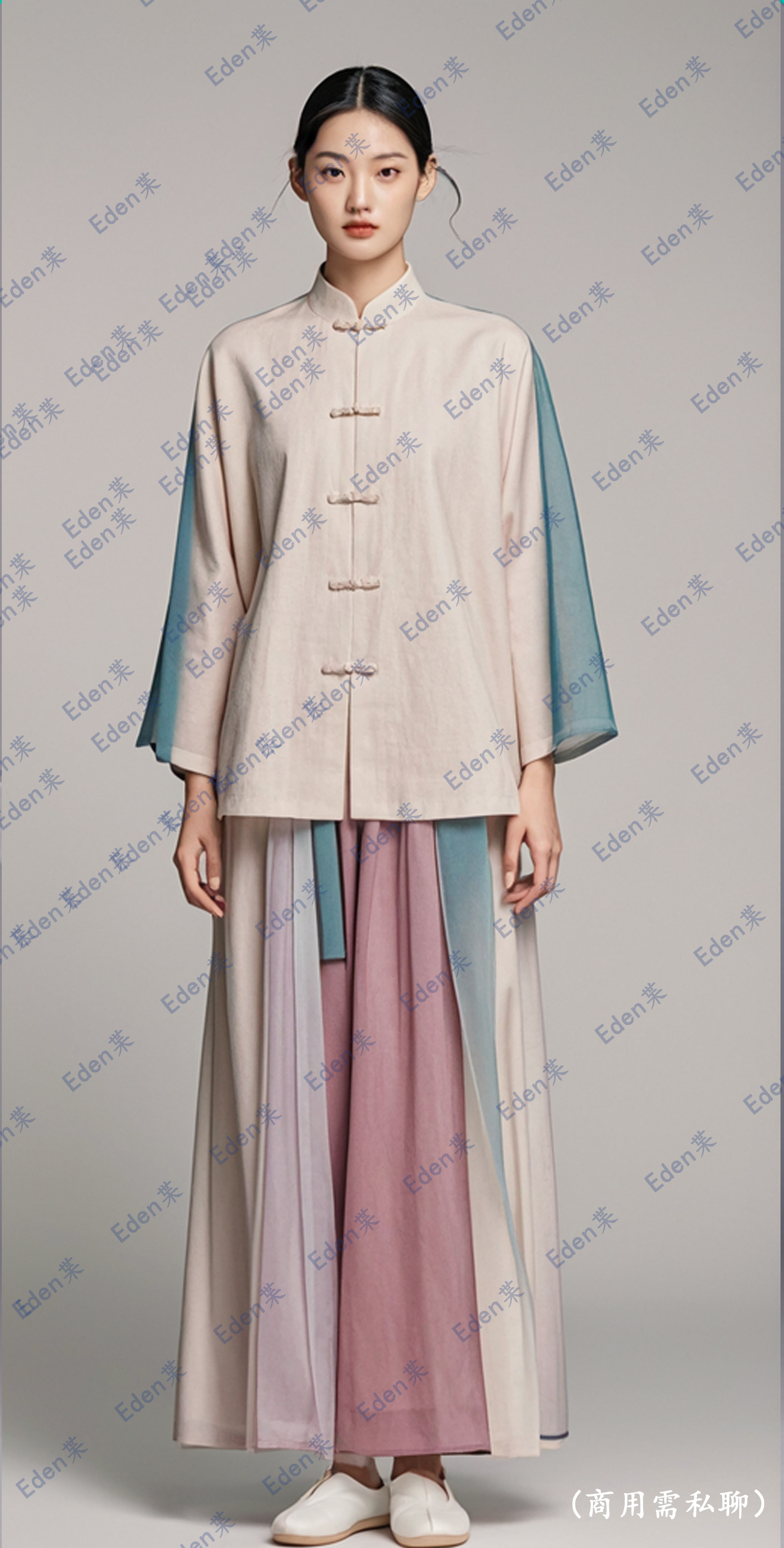 温泉酒店SPA服务员制服设计！_Eden枼-站酷ZCOOL