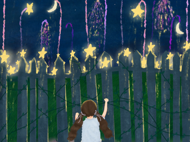 摘一颗小星星🌟_LITTLE_-站酷ZCOOL