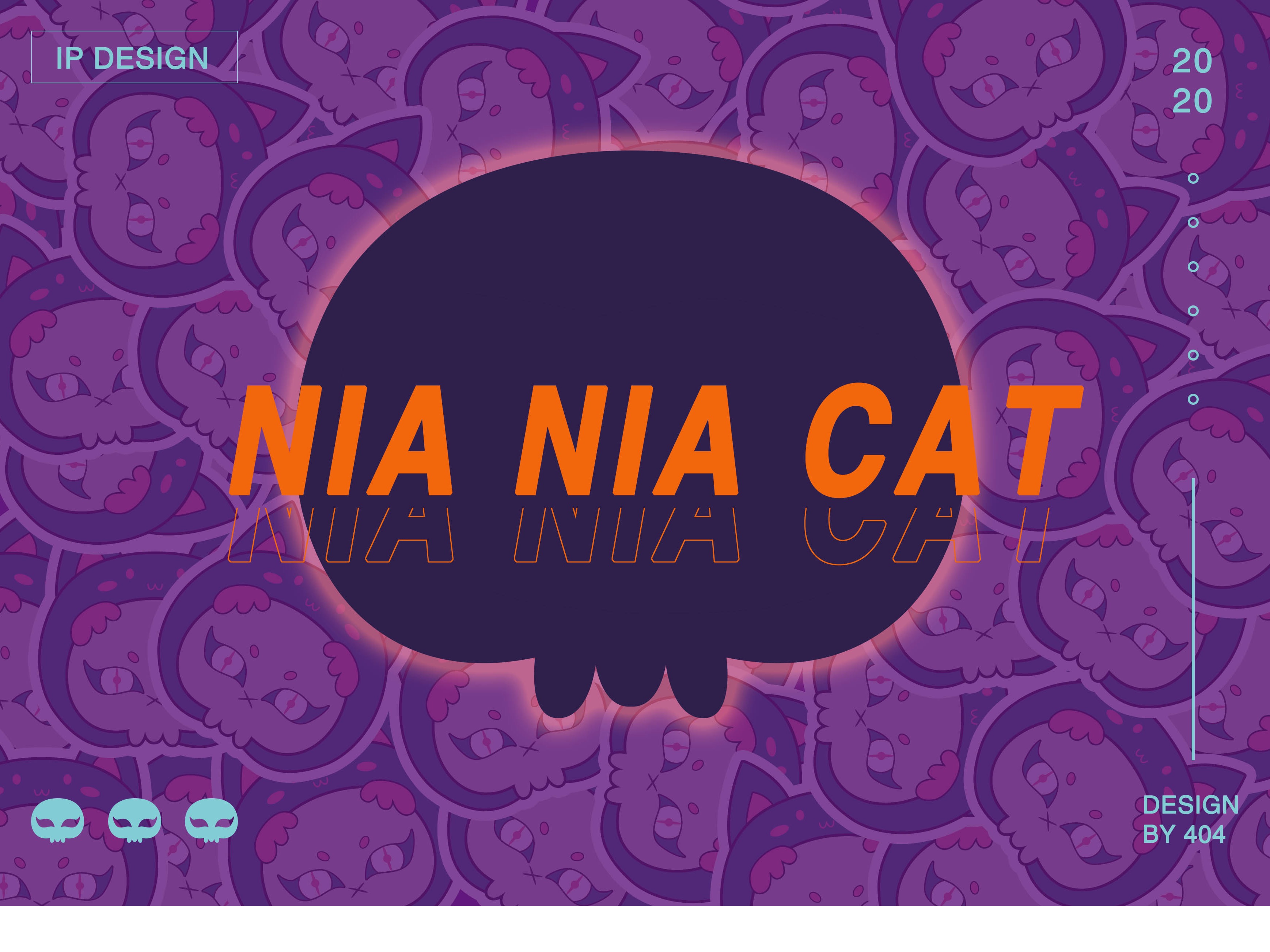 IP设计｜NIA NIA CAT_喝茶嘭嚓嚓-站酷ZCOOL