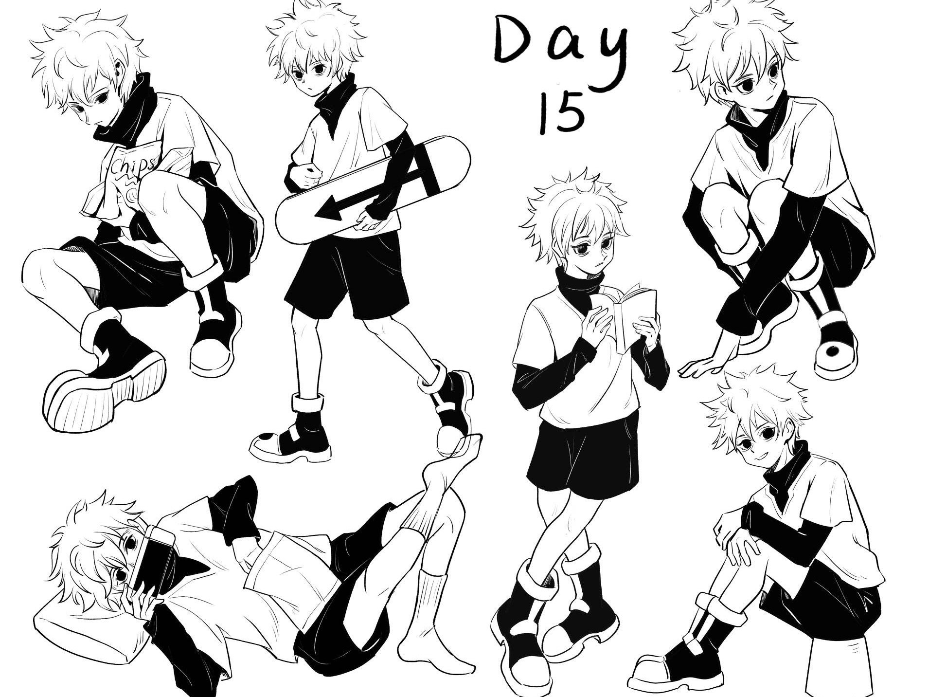 DAY15@速写班长#速写60天挑战赛_罐罐U_U-站酷ZCOOL