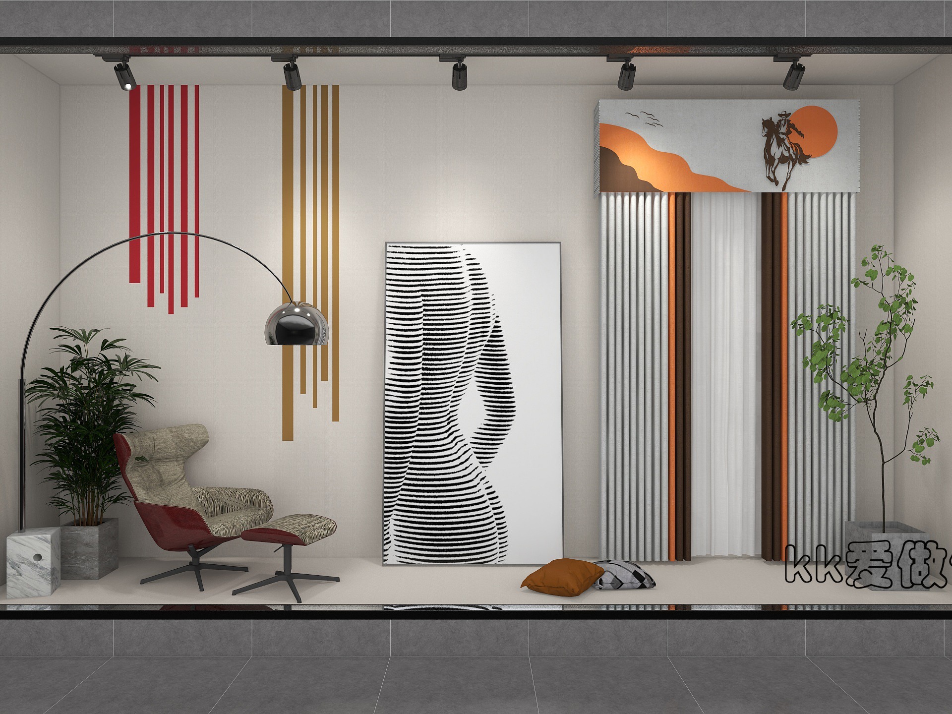 布艺橱窗11_kk爱做饭-站酷ZCOOL