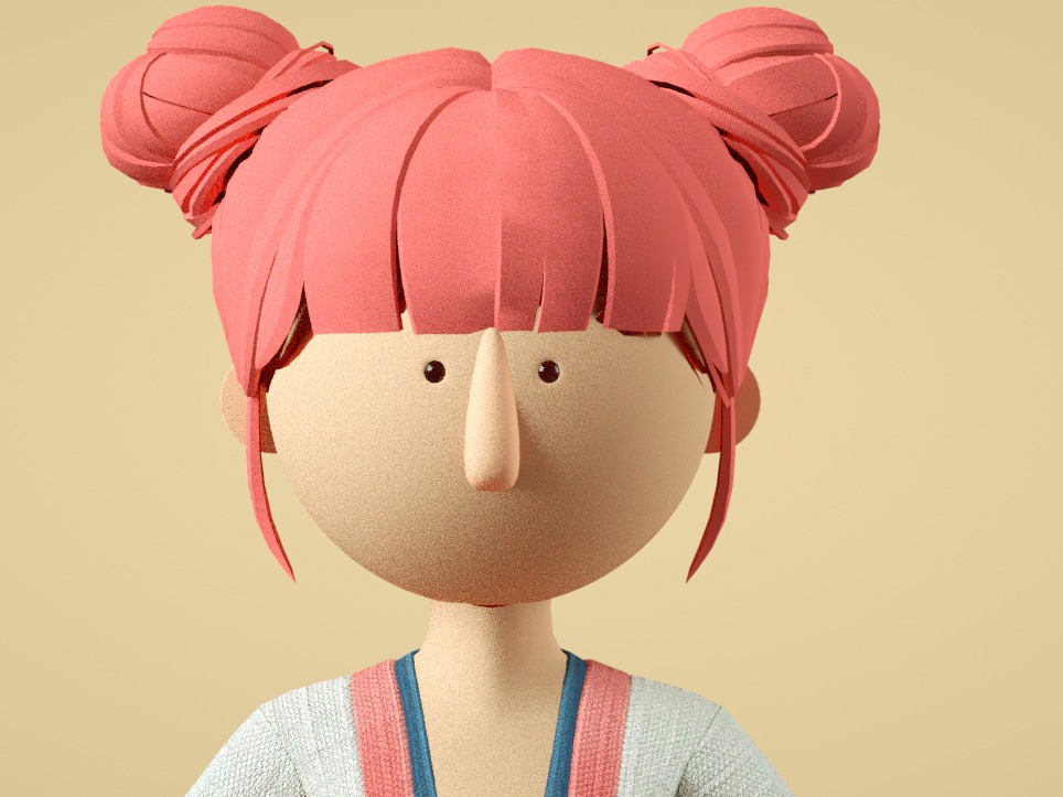 C4D IP 角色设计 _小姨妈123-站酷ZCOOL