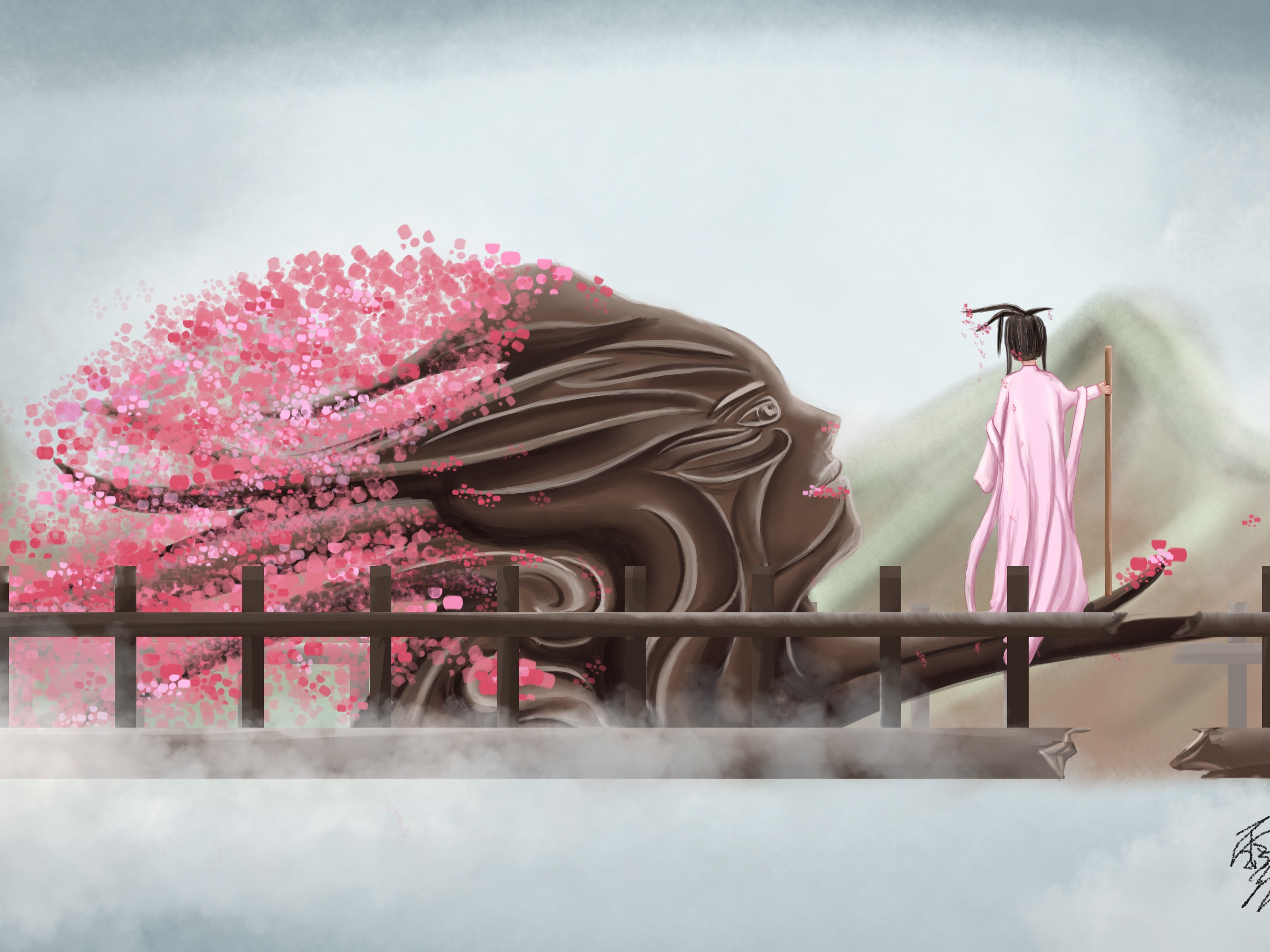 桃花妖_雲翊-站酷ZCOOL