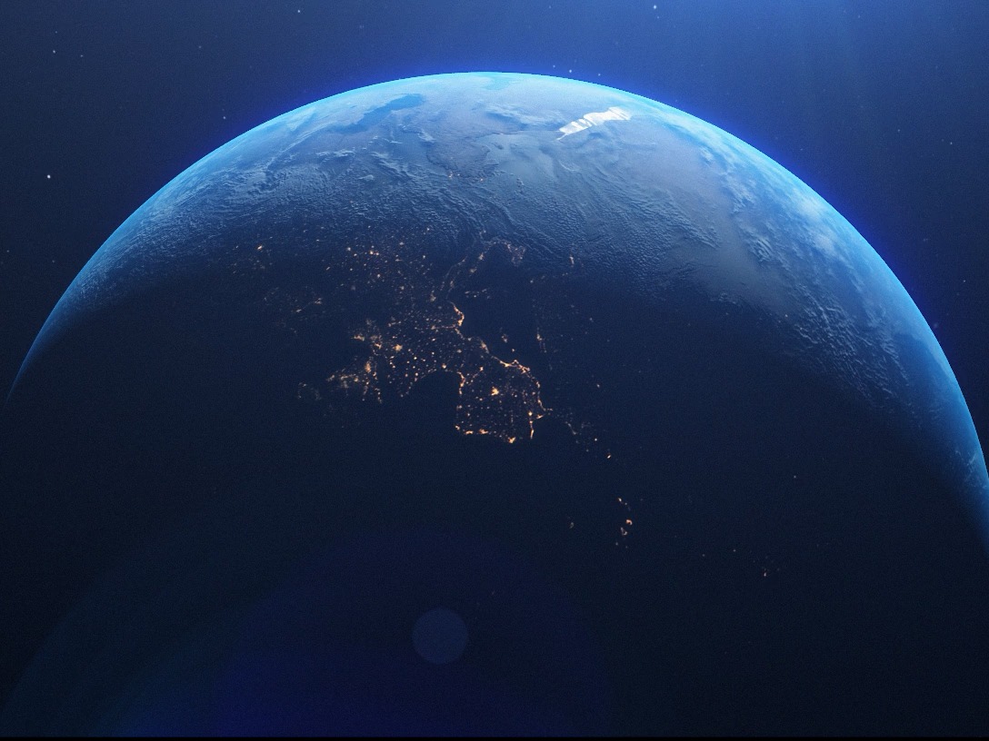 蓝色星球_CaoJY-站酷ZCOOL