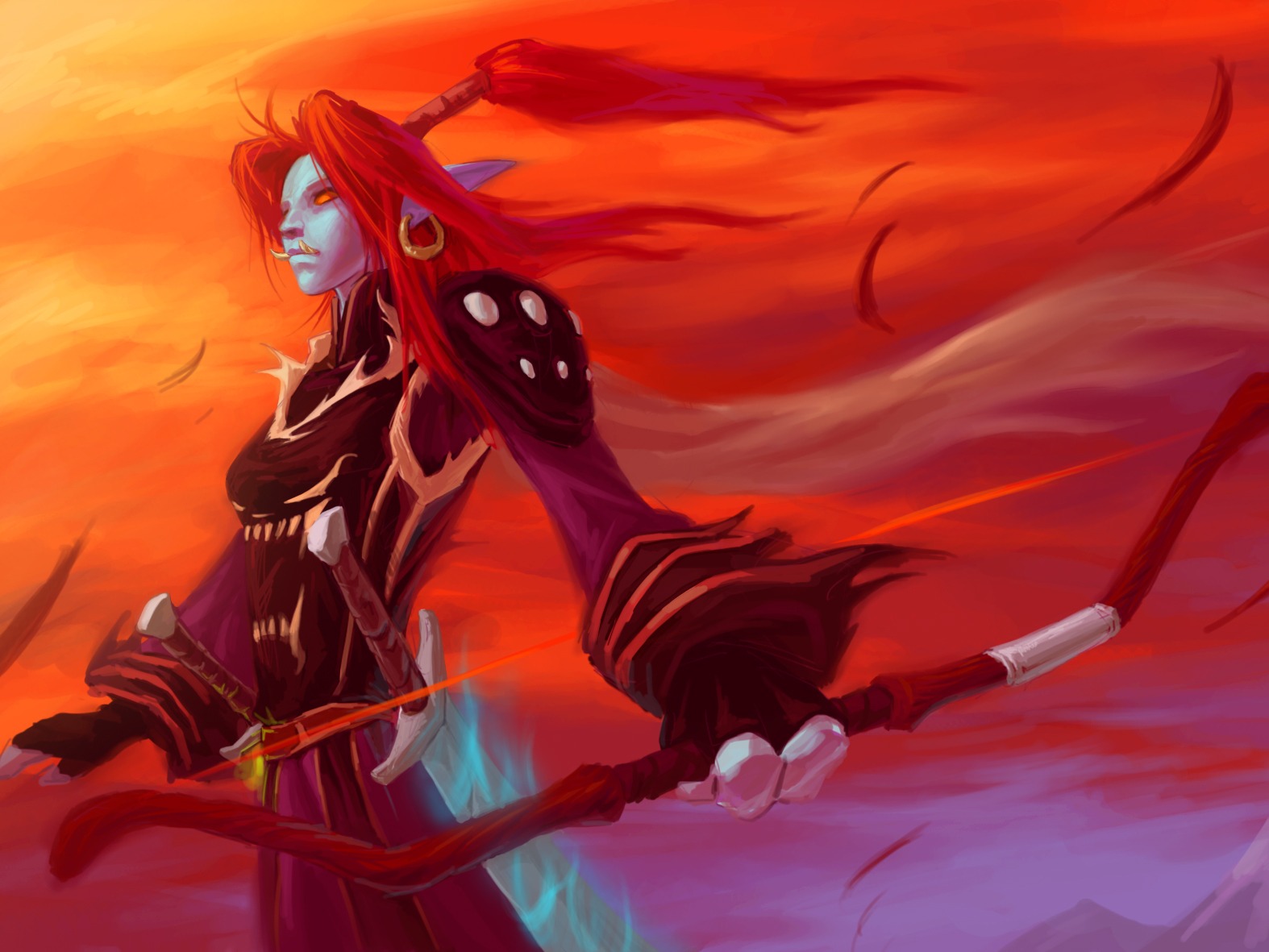 魔兽人物速途_GK很Ben-站酷ZCOOL