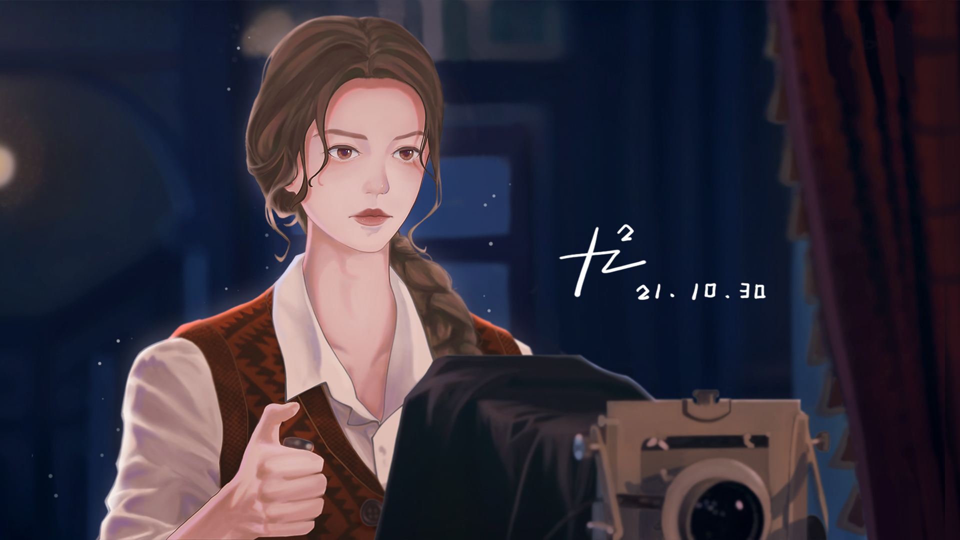 《双镜》--严微_九二YannaY-站酷ZCOOL