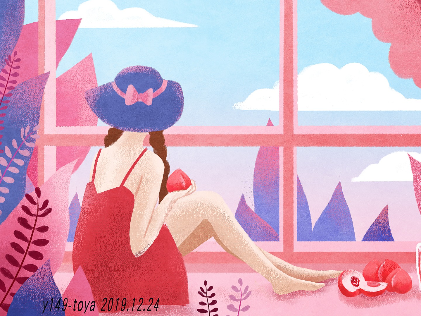 插画练习_toya恣意绘-站酷ZCOOL