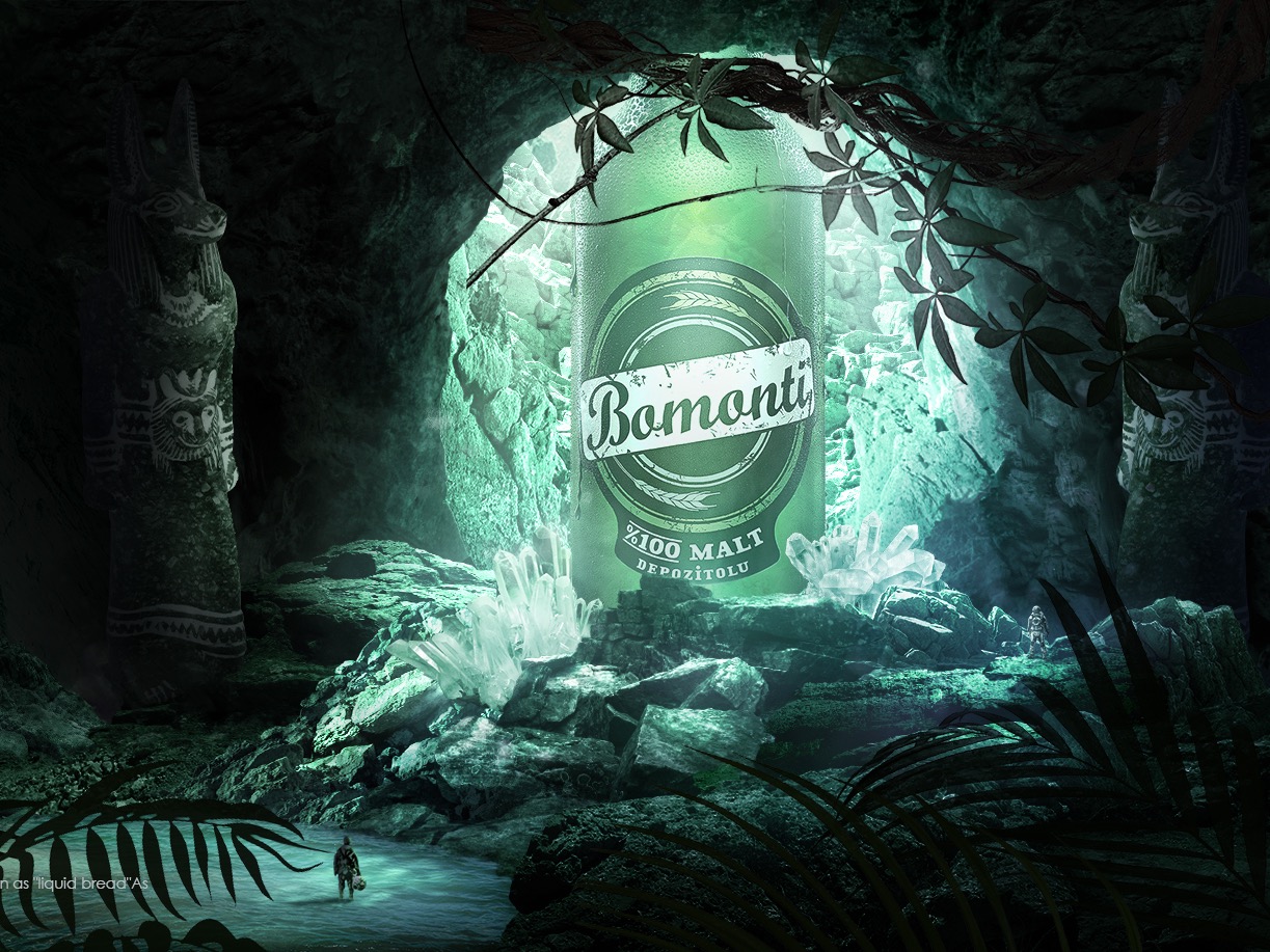 【Beer异星登陆】商业级合成海报_锦依卫JINEWALL-站酷ZCOOL