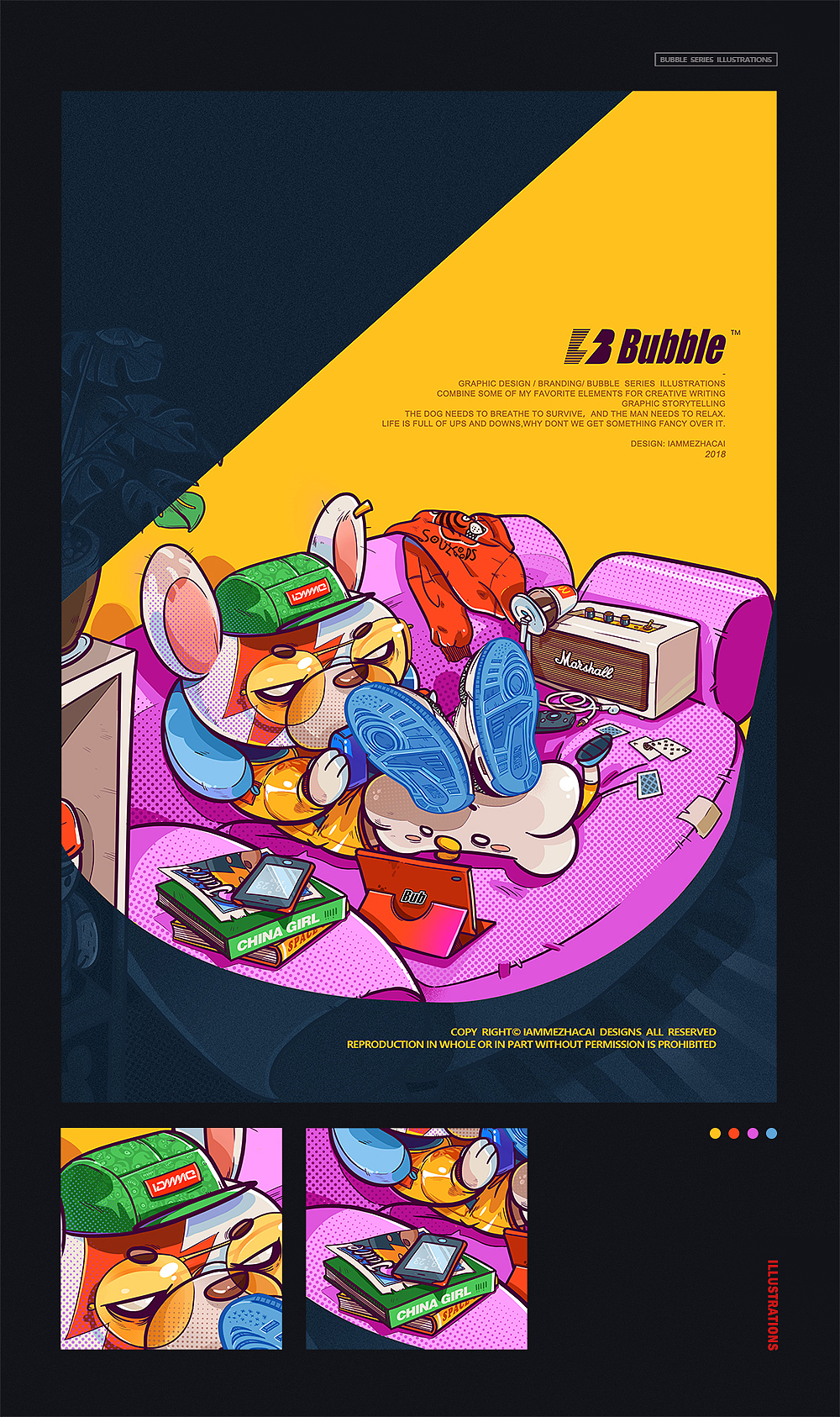 BUBBLE 【2018作品合集】_IamMe榨菜-站酷ZCOOL