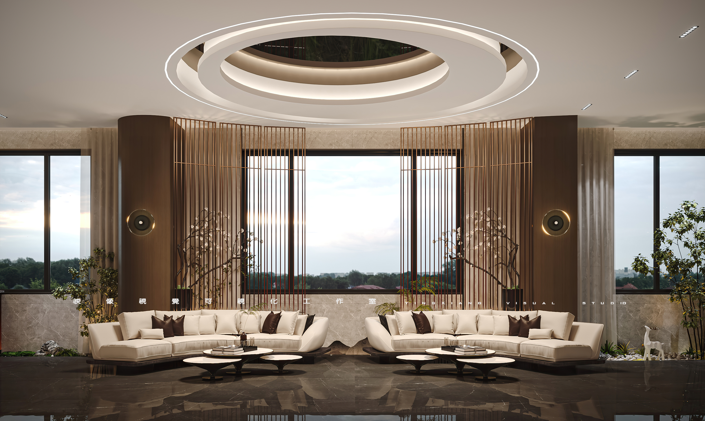 映像视觉【足浴空间表现】_映像视觉可视化-站酷ZCOOL