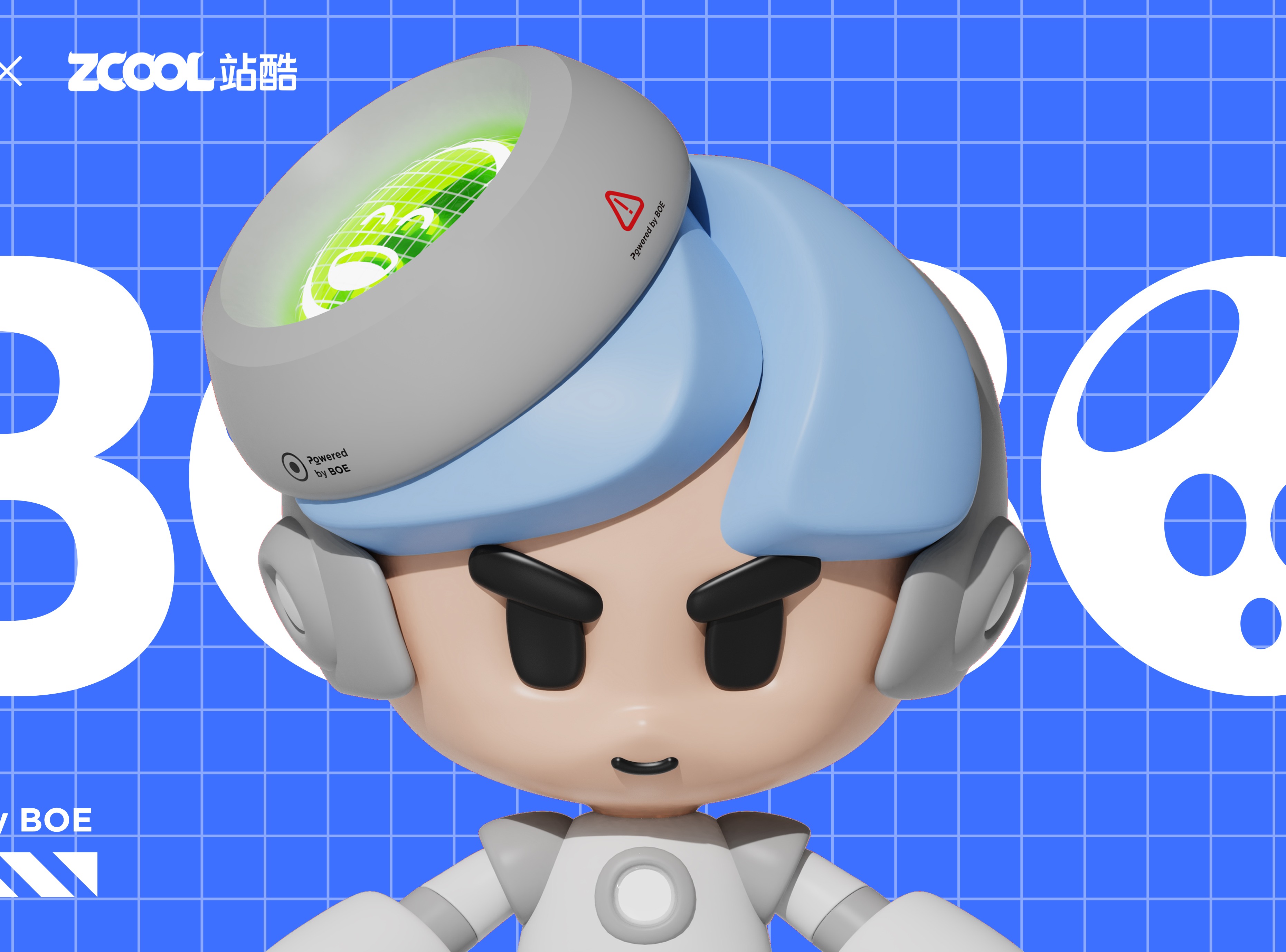 BOBO │ Gibla × 京东方 │ 京东方品牌IP形象设计_庄吉吉Gibla-站酷ZCOOL