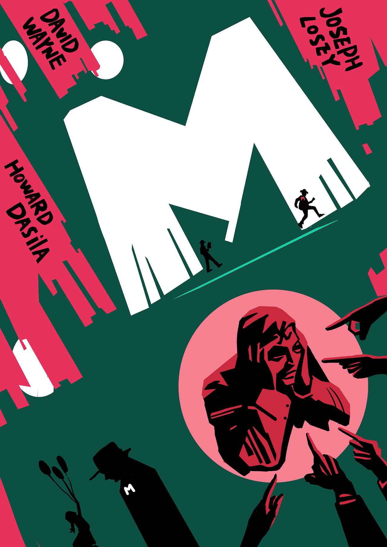 “M就是凶手" 电影海报_谷布布-站酷ZCOOL