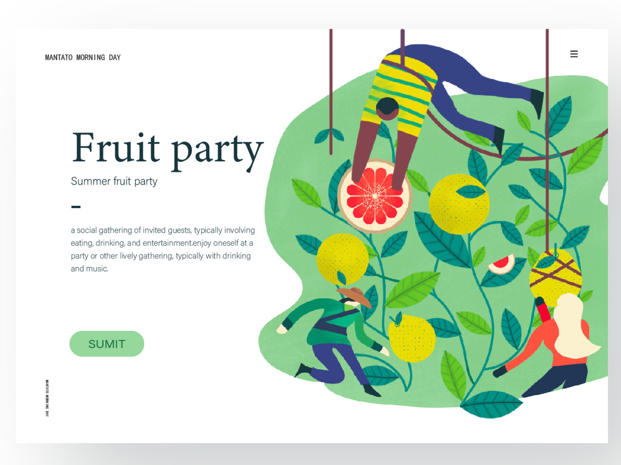 水果派对_FM哲-站酷ZCOOL