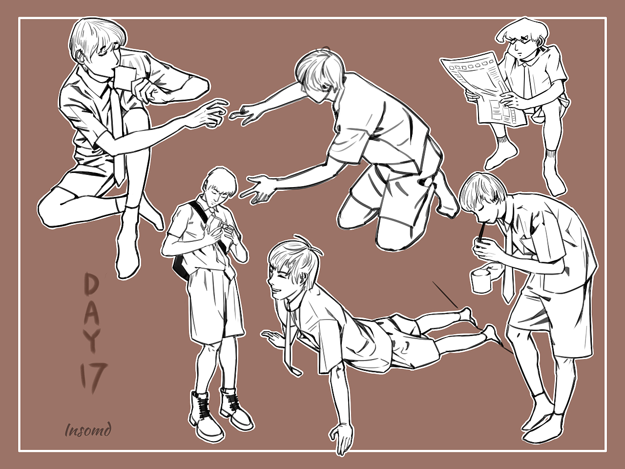 速写60天挑战赛day17_Insomd-站酷ZCOOL