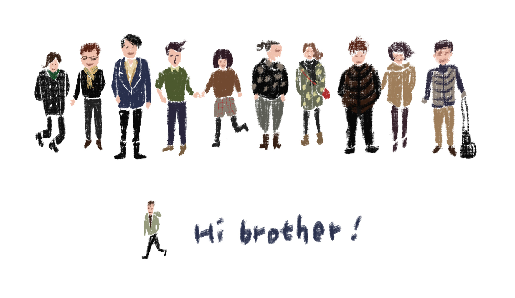 hi brother！_王疼疼-站酷ZCOOL