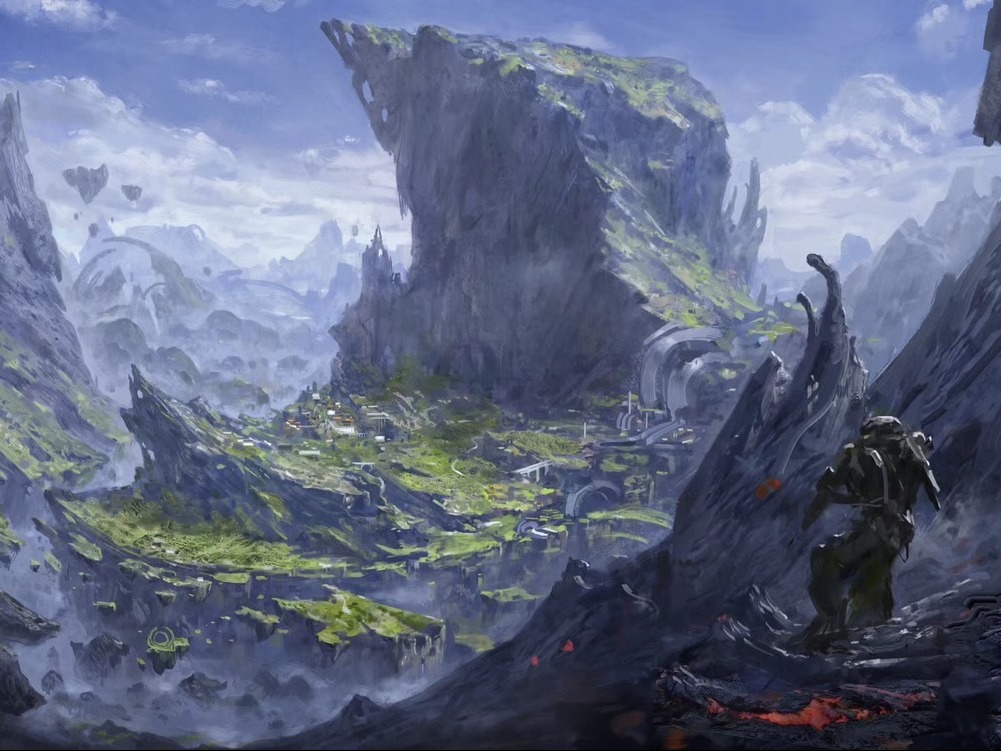 《遗迹》_CG冰茶-站酷ZCOOL