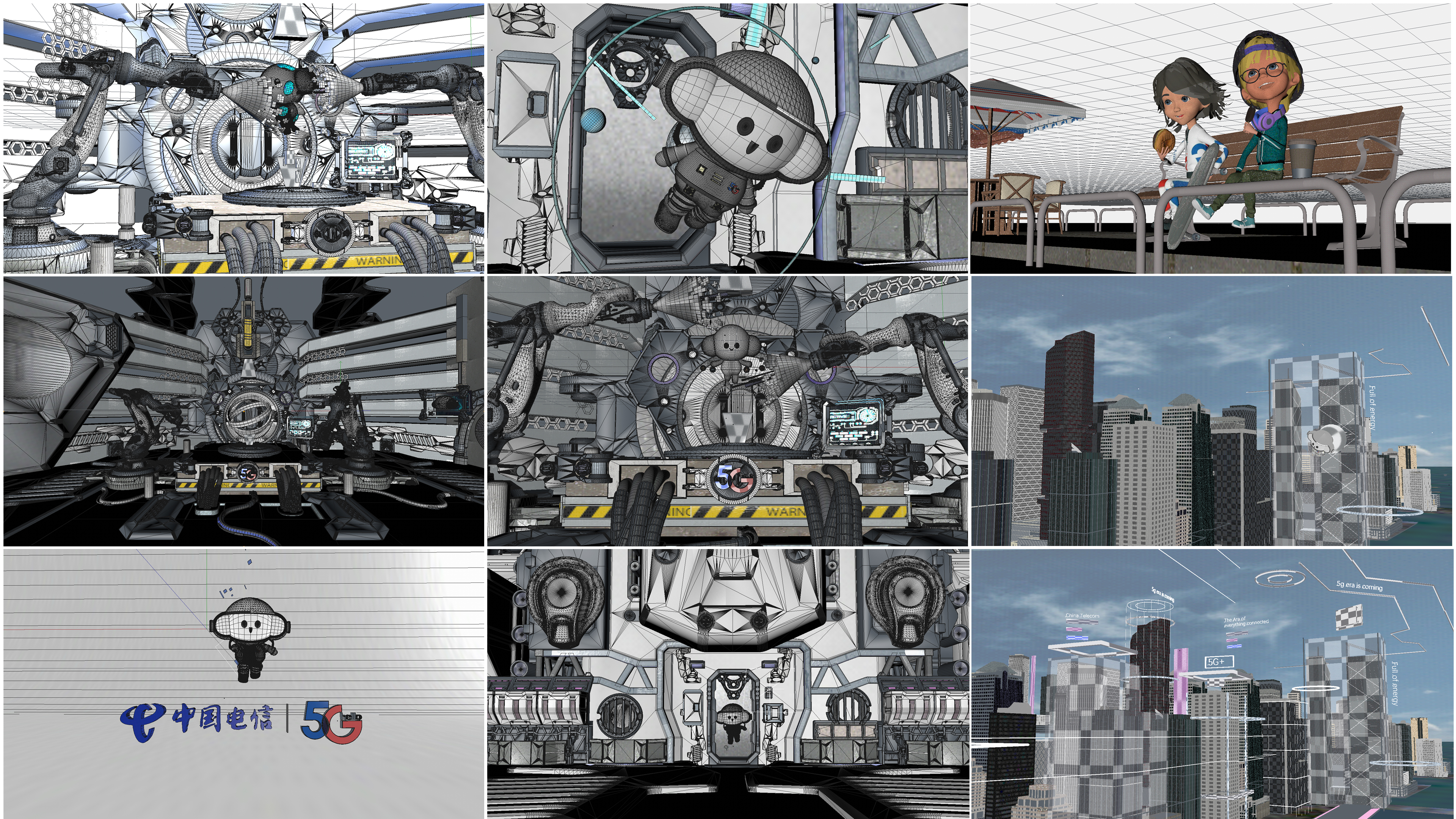 电信5G大使登场短片_GAFA阿P-站酷ZCOOL