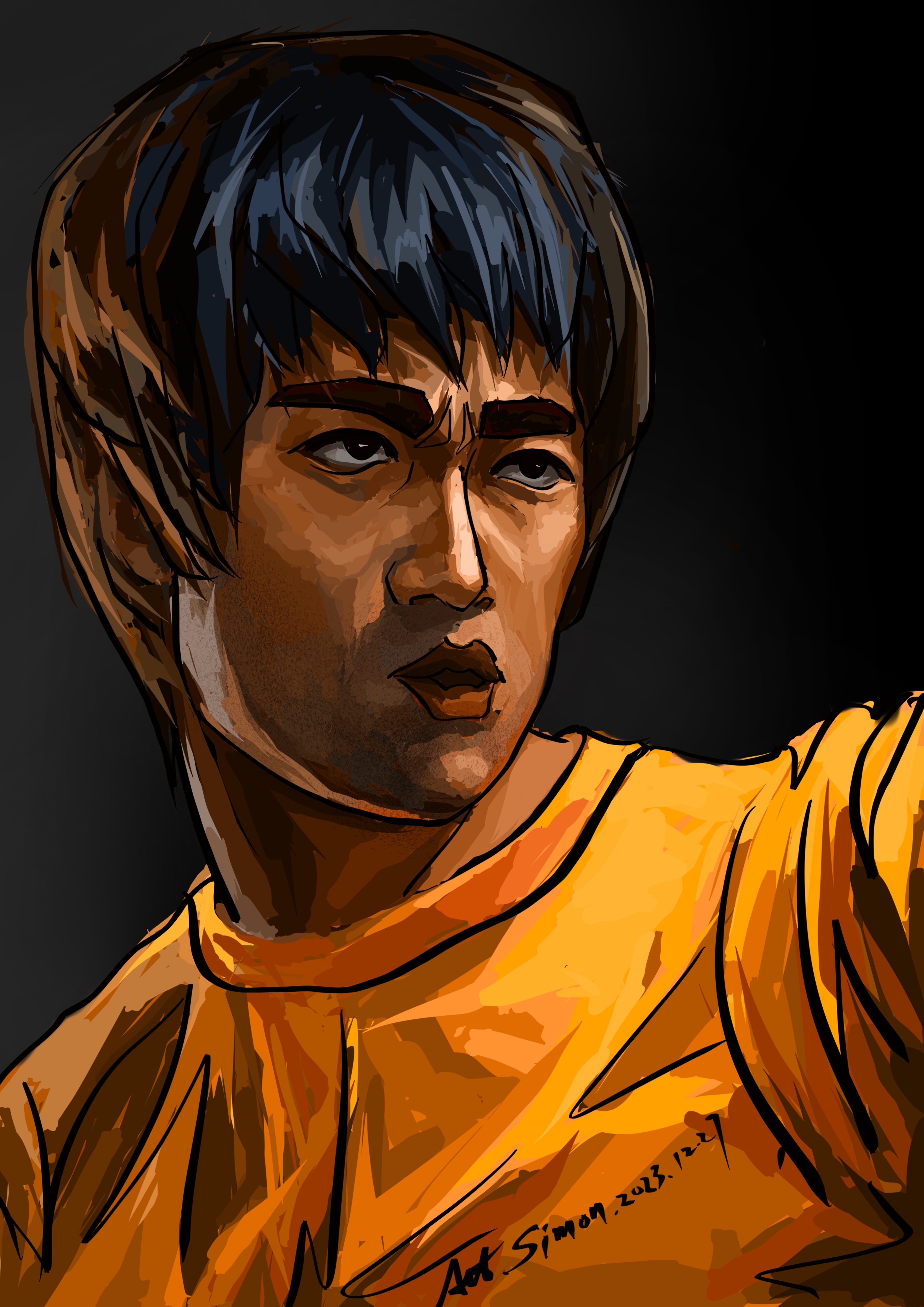 我的偶像李小龙！_ArtSimon-站酷ZCOOL