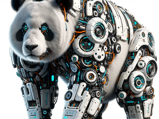 机器大熊猫_MOGOD-站酷ZCOOL