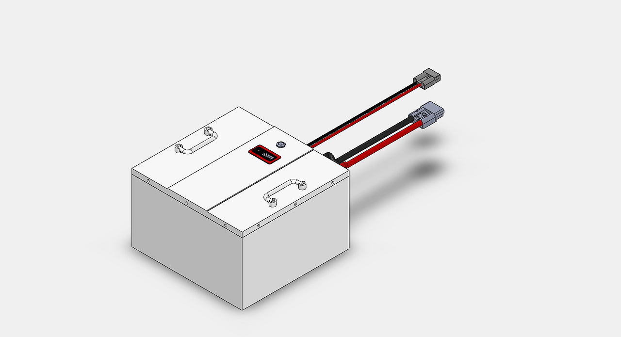 AGV锂电池外观结构设计_PACK方案结构设计-站酷ZCOOL