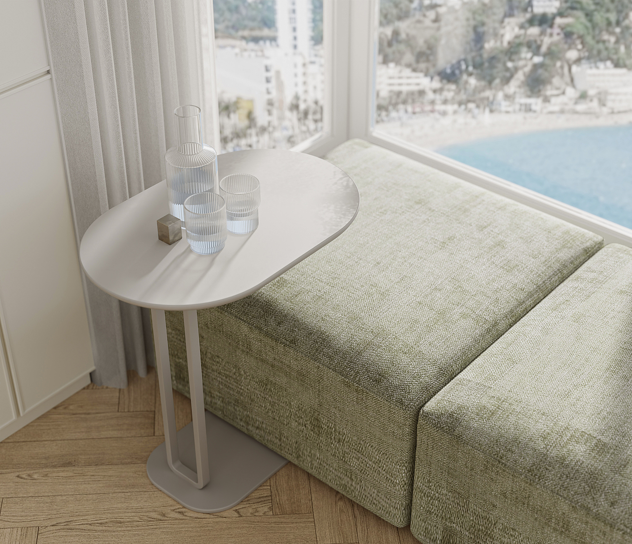 北欧简约室内效果图表现_一一Zoe-站酷ZCOOL