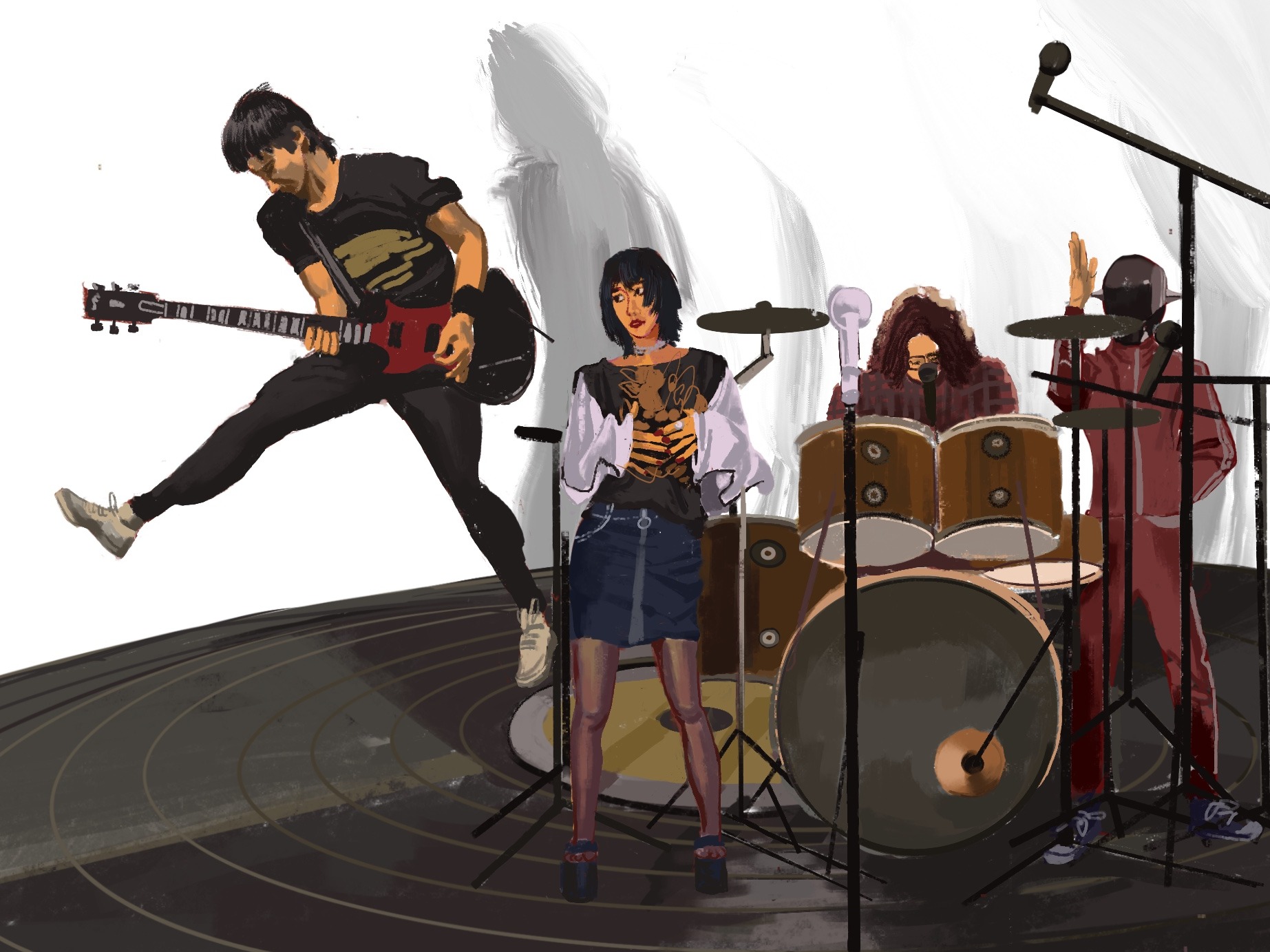 乐队的夏天 新裤子_张征MP1949-站酷ZCOOL