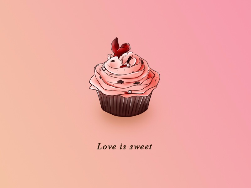 Love is sweet_莎某人-站酷ZCOOL