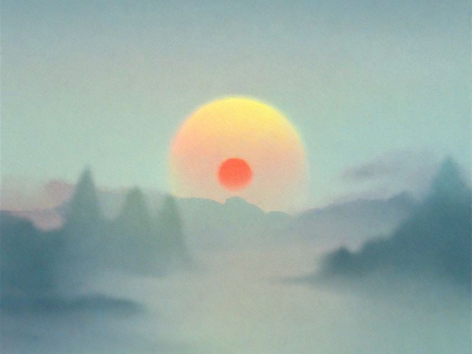 看日出🌅_原野Ov-站酷ZCOOL