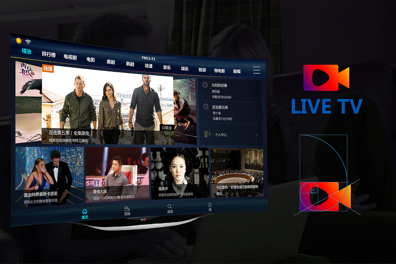 LIVE TV宽展示_CindyAZY123-站酷ZCOOL