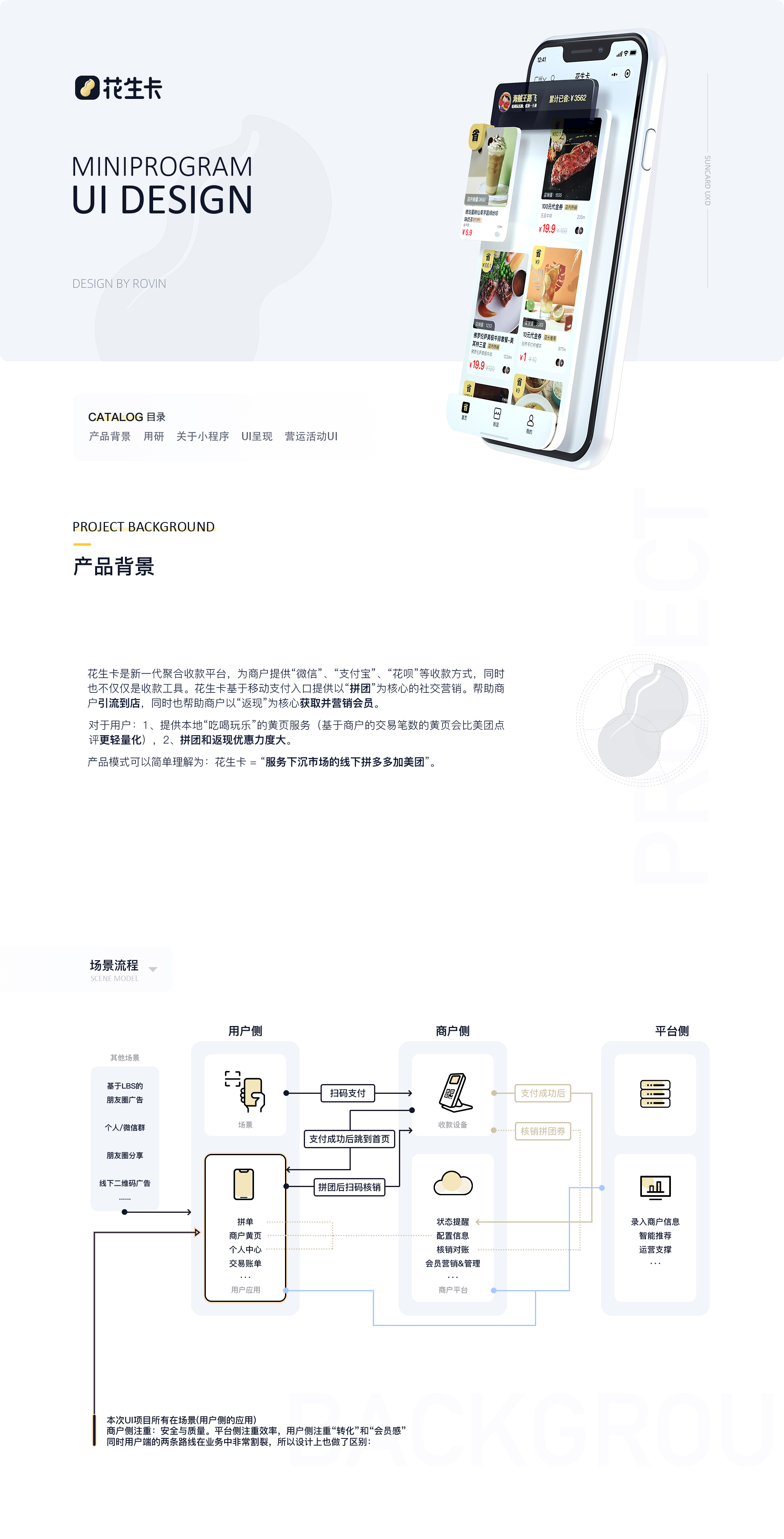 小程序ui该怎么做？Q4项目复盘-花生卡UI2.0_OG皮卡丘的尾巴-站酷ZCOOL