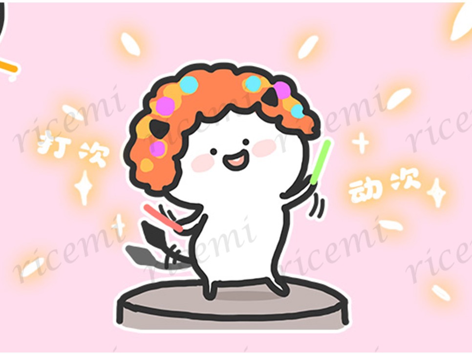 小恶魔nomi日常1表情包_Ricemi_Wu-站酷ZCOOL