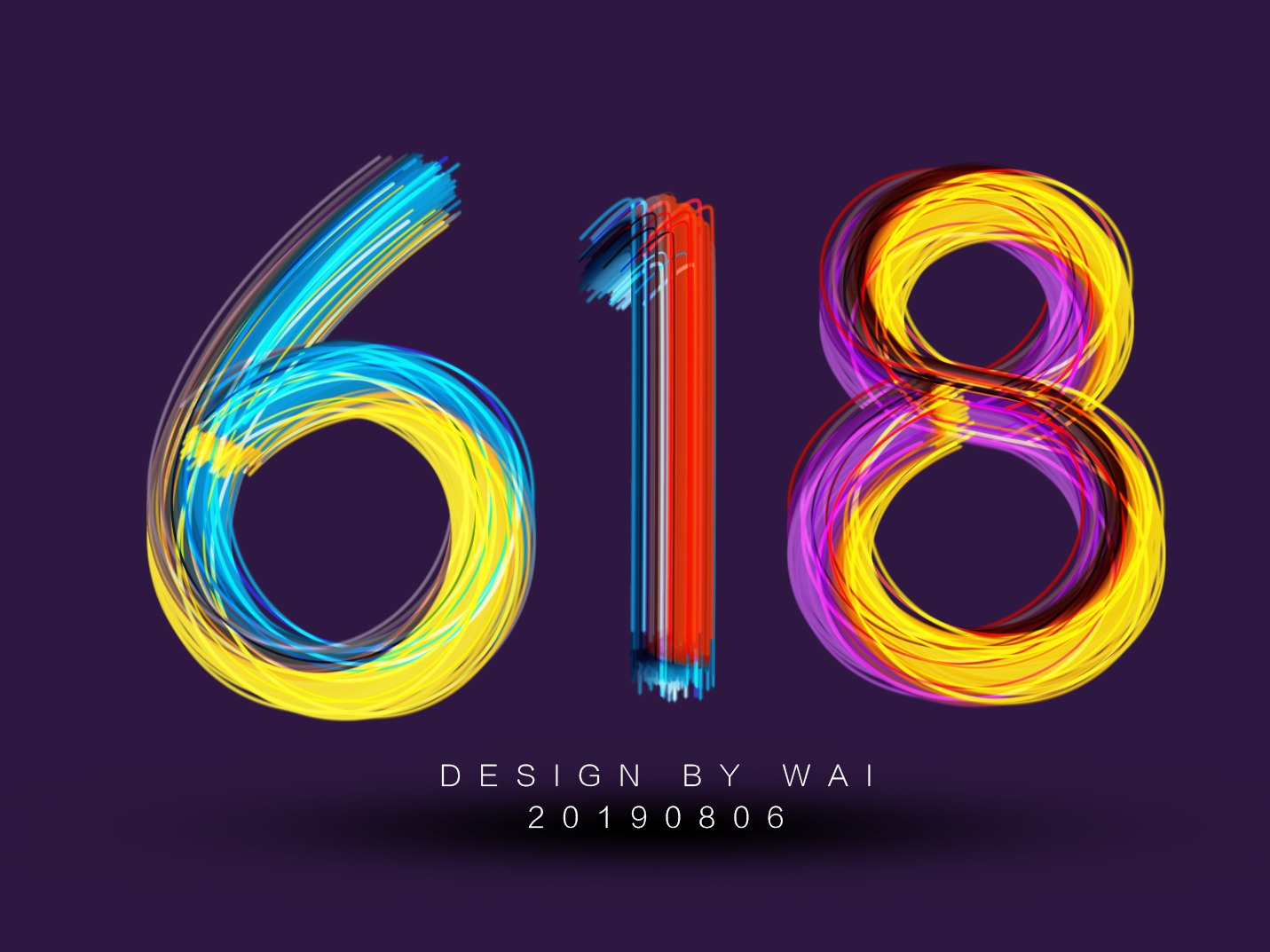 PS涂抹工具快速打造特效字_chowker-站酷ZCOOL