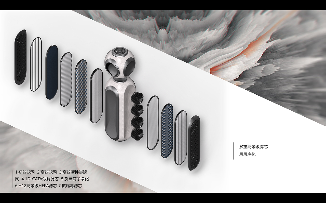 Wall-E情感化空气净化器_WhiteMidnight-站酷ZCOOL