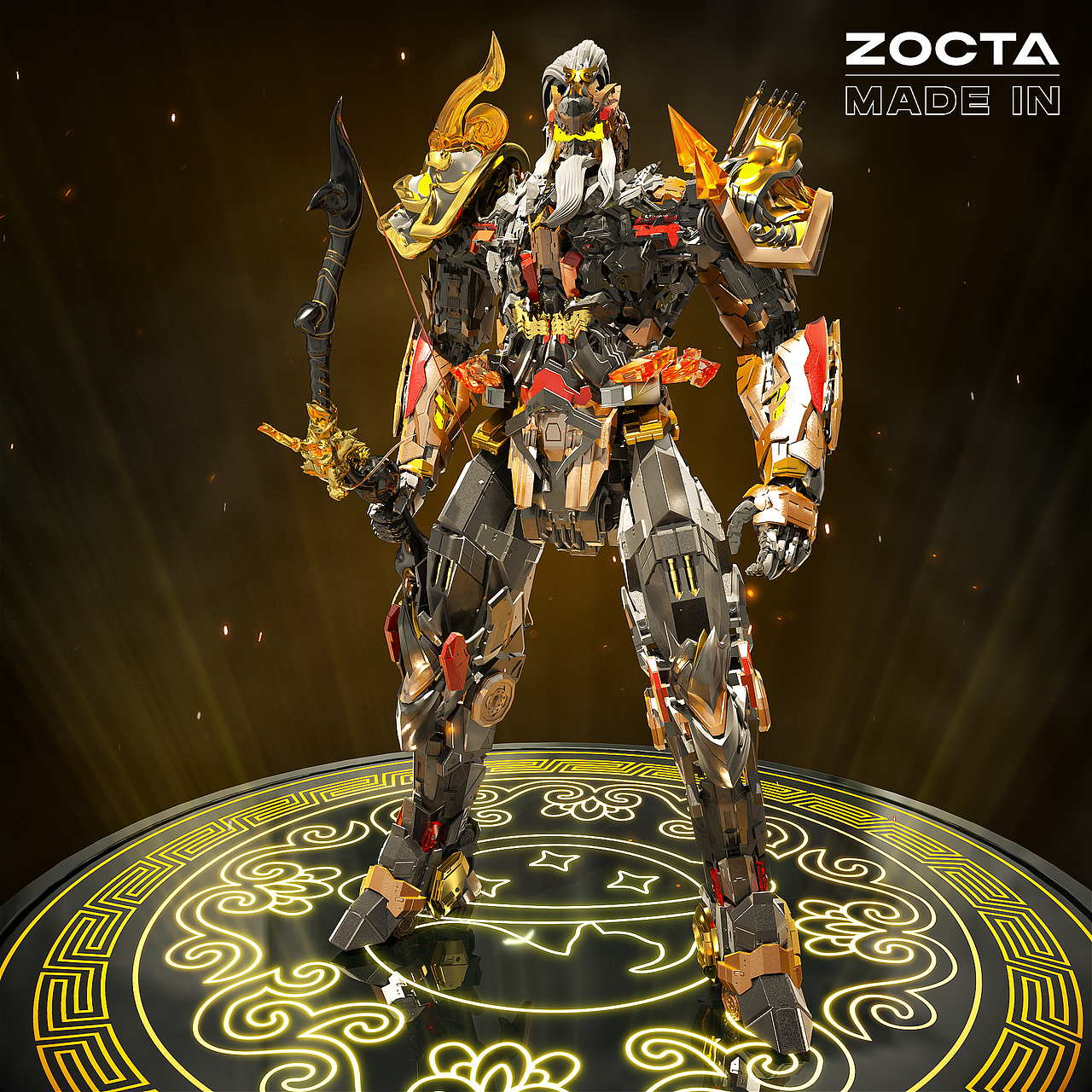 三国机甲-五虎将_ZOCTA-站酷ZCOOL