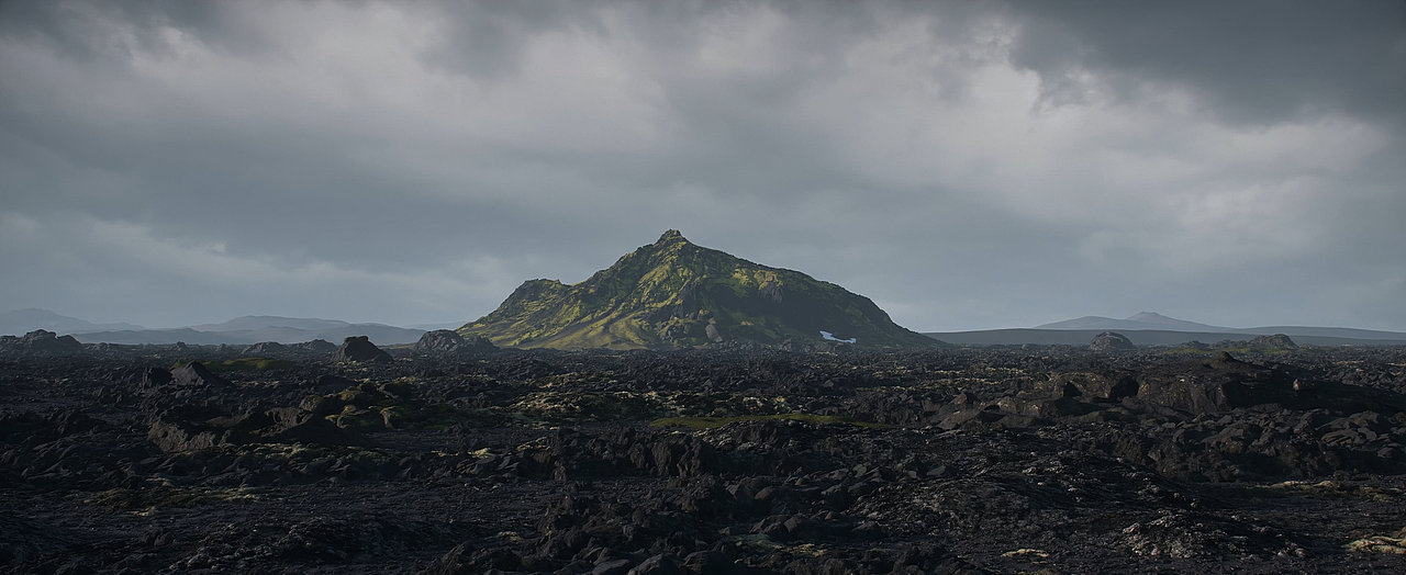GAEA写实景观地形设计4K场景_JIJI集集-站酷ZCOOL