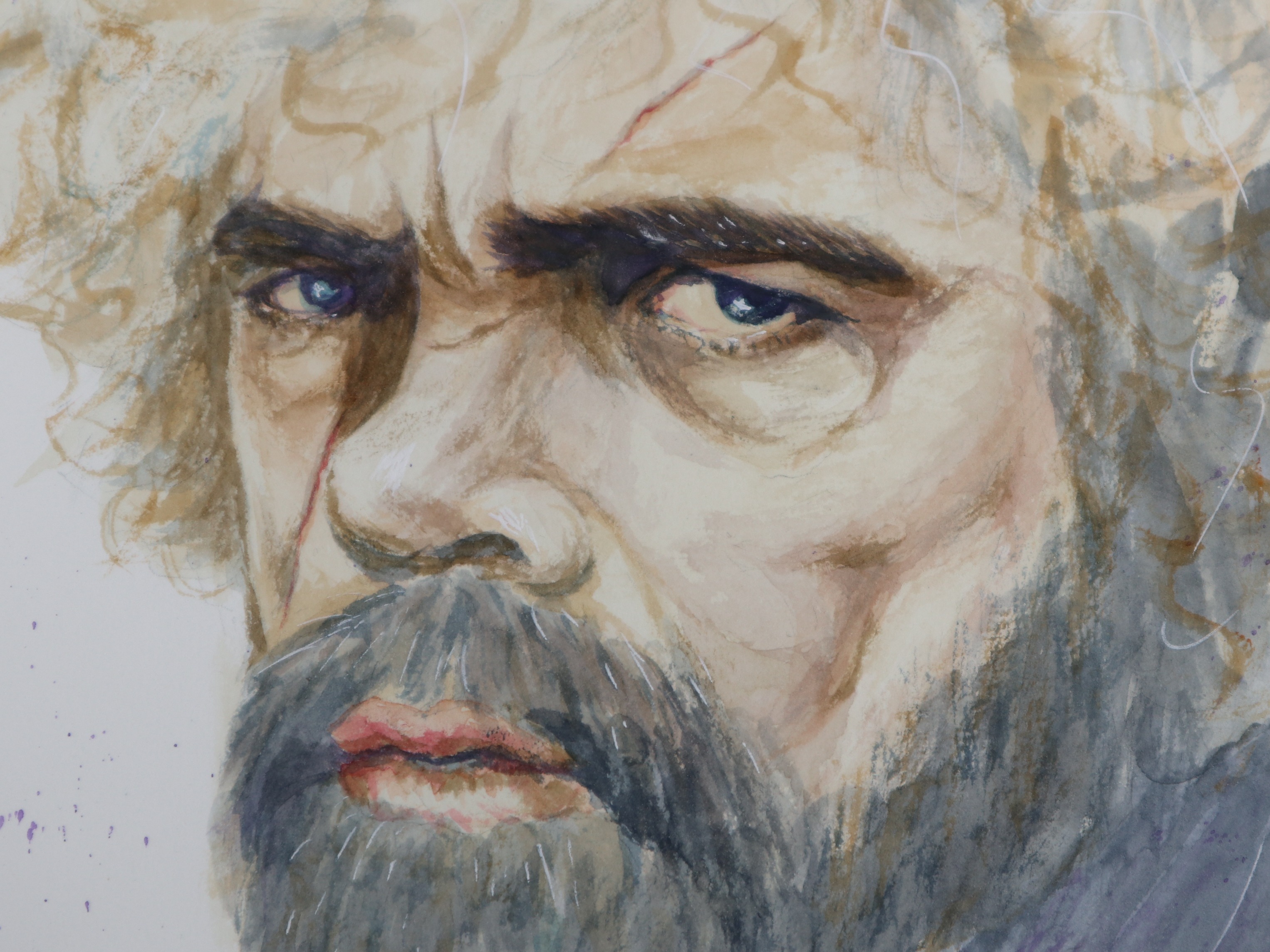 水彩 小恶魔 权力的游戏_猫仔Nick-站酷ZCOOL