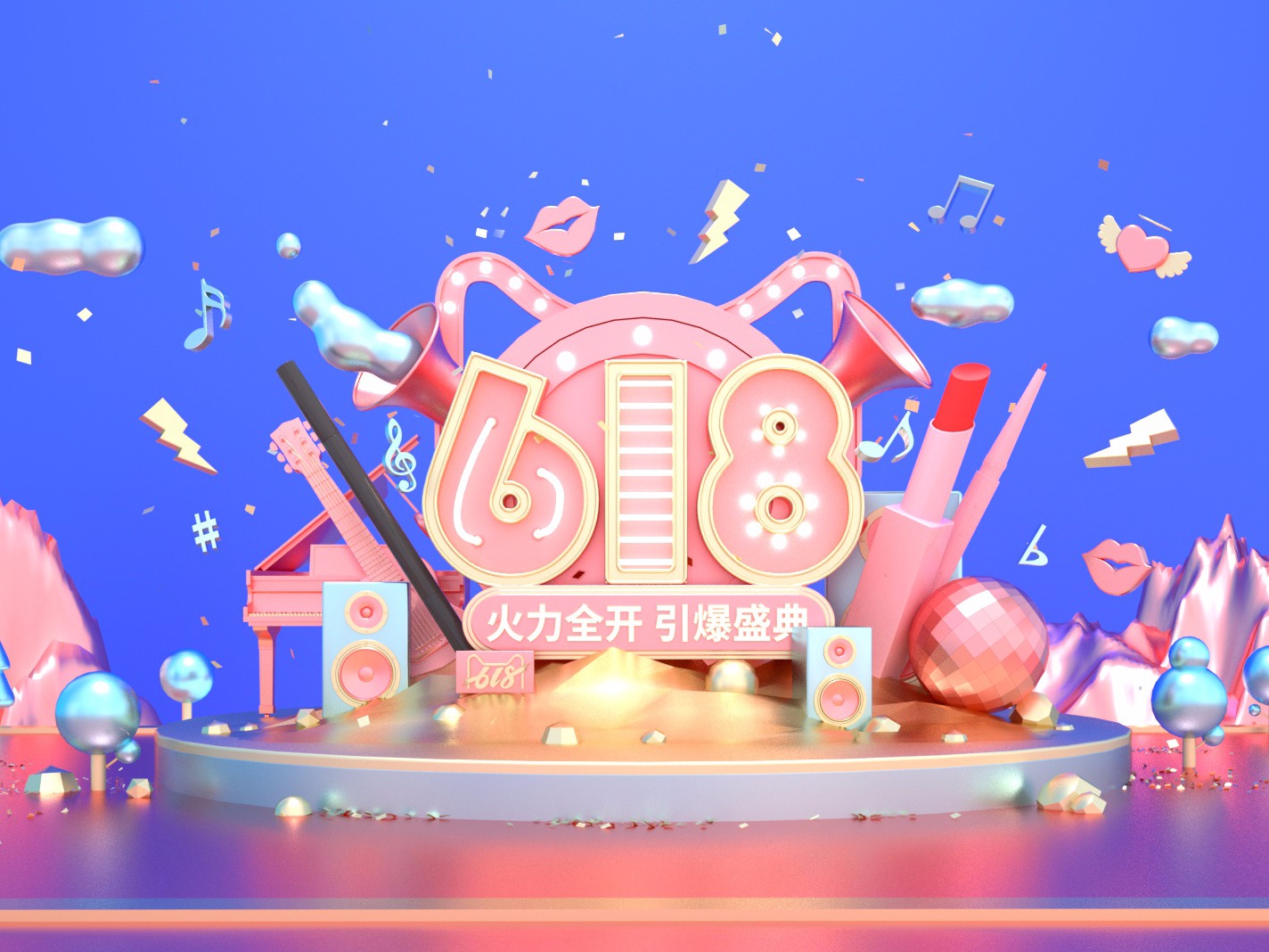 2019 韩芬娜 618_金丝土-站酷ZCOOL